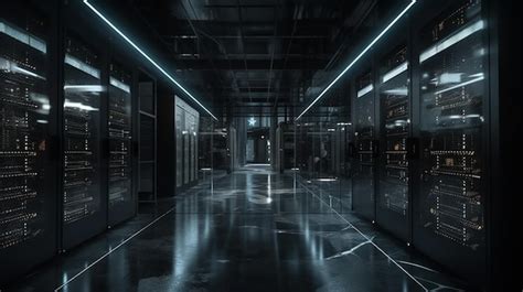 premium photo server room data center backup mining hosting mainframe