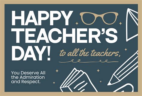 Happy Teachers Day Messages Wishes In Psd Illustrator Word