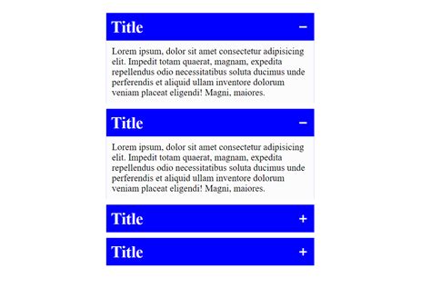 How To Create An Accordion Menu With Html Css And Javascript