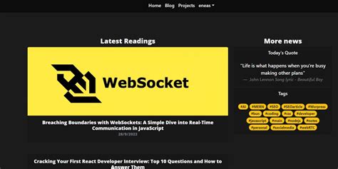 Building My Personal Blog Site From Scratch A Tech Journey DEV Community
