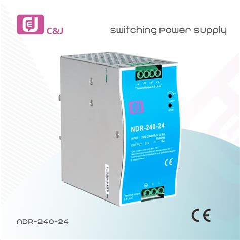Single Output AC To DC W SMPS DIN Rail Switching Power Supply Switch Power Supply And