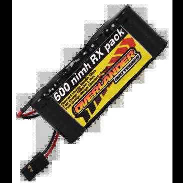Overlander Nimh Battery Pack 23 Aa 600mah 6v Receiver Flat Premium