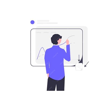 Premium Vector Analytics Prediction Flat Icon