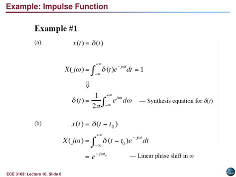 Ppt Lecture 10 The Fourier Transform Powerpoint Presentation Free Download Id 3194077