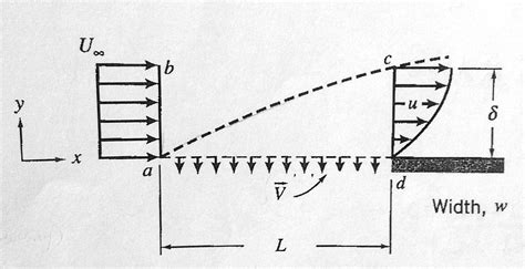 Solved A Fluid Flows Steadily Past A Porous Flat Plate