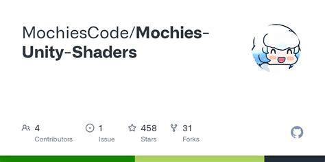 Github Mochiescodemochies Unity Shaders