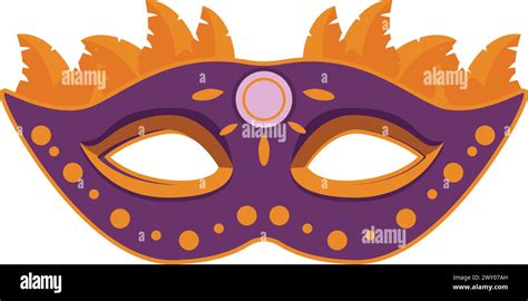 Elegance Art Mask Icon Cartoon Vector Venice Element Tradition Object Stock Vector Image And Art