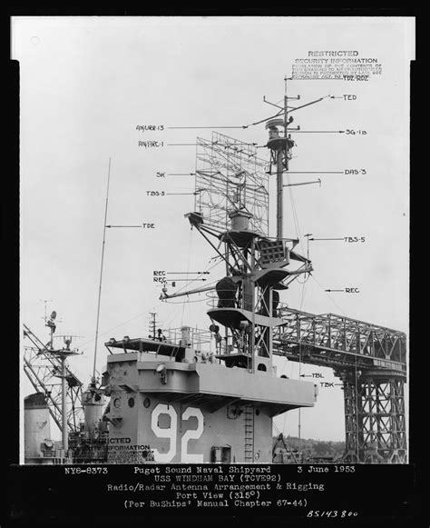 Escort Carrier Photo Index Uss Windham Bay Cve 92