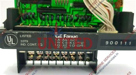 GE FANUC SINK OUTPUT MODULE 16 CIRCUITS 24VDC IC610MDL157B United Marine Services