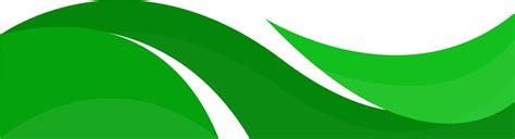 Premium Vector Header Footer Green Curve Abstract Style Border Frame Vector Illustration