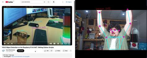 Yolo Pose Estimation On The Raspberry Pi Ai Hat Writing Custom Python Code Tutorial Australia