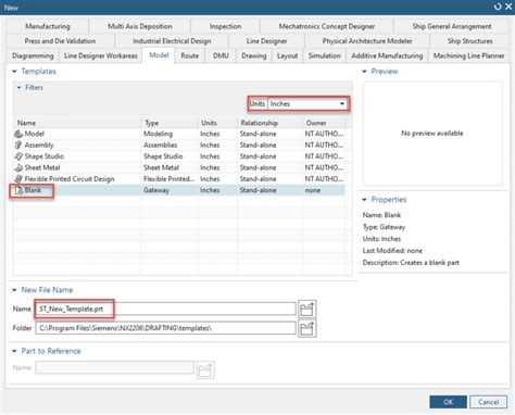 how to create a custom drafting template in nx swoosh technologies