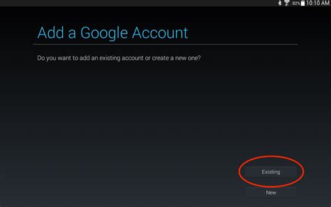 Adding Google Account On The Tablet Vasper Systems