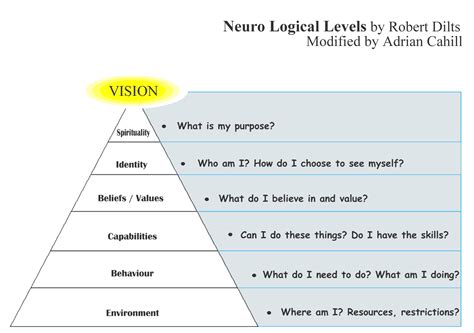 Neurological Levels NLP Shanghai Adrian Cahill