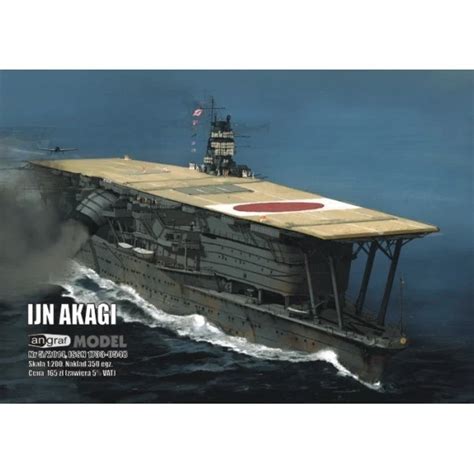 Japanese Aircraft Carier Ijn Akagi Paper Model 1200 Huge 130cm £5499