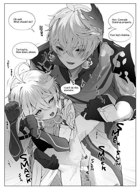 Rule 34 2boys Adult Aether Genshin Impact Anal Anal Sex Ass Blush