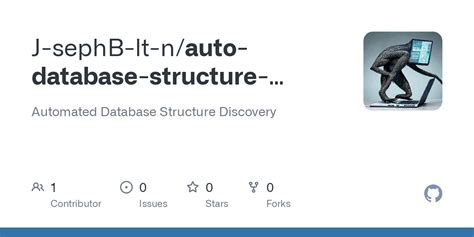 Github J Sephb Lt Ndatabase Schema Discovery Description Todo