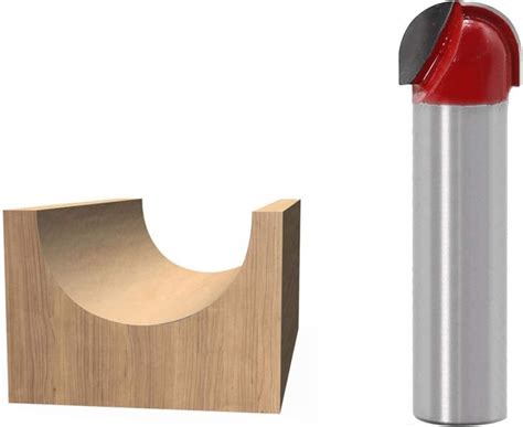 Amazon Com DLLTEC Qinlu CNC Router Bits Mm Shank Core Box Router Bit Radius For