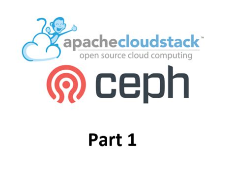 Ceph And Cloudstack Part 1 The Cloudstack Company
