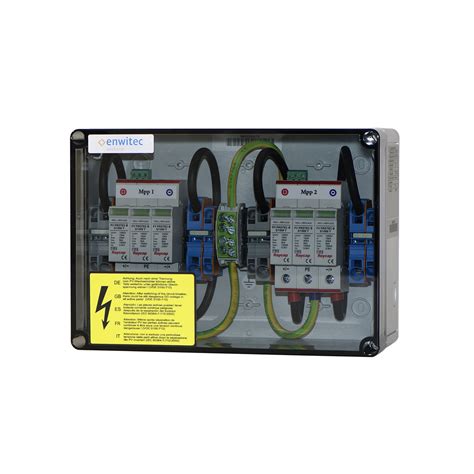 Enwitec 10014320 Generatoranschlusskasten 2 Mppt 1 2 Stränge Spd Typ 1 2 Maxsel Energy Solutions