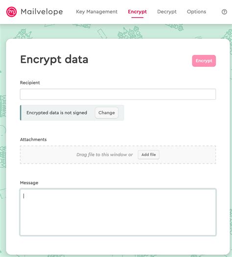 Encrypt Any Arbitrary Textarea · Issue 318 · Mailvelopemailvelope