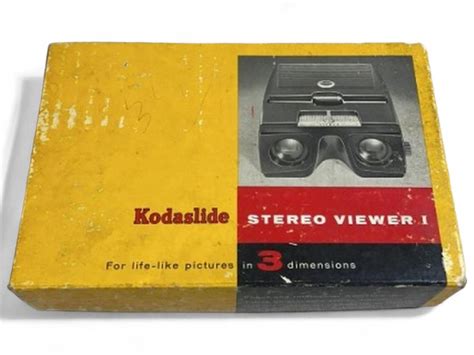 Lot Vtg Kodak Koda Slide I Vintage Stereo 3d Viewer Lot Vtg Kodak Koda Slide I Vintage Stereo 3d Viewer