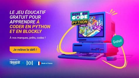 Apprendre à coder devient une aventure avec Citizen Code Python Geek Junior