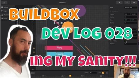 Making A Game In Buildbox 2 Dev Log 028 Remember To Save To Save My