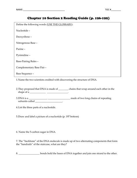 Dna Base Pairing Worksheet Proworksheet