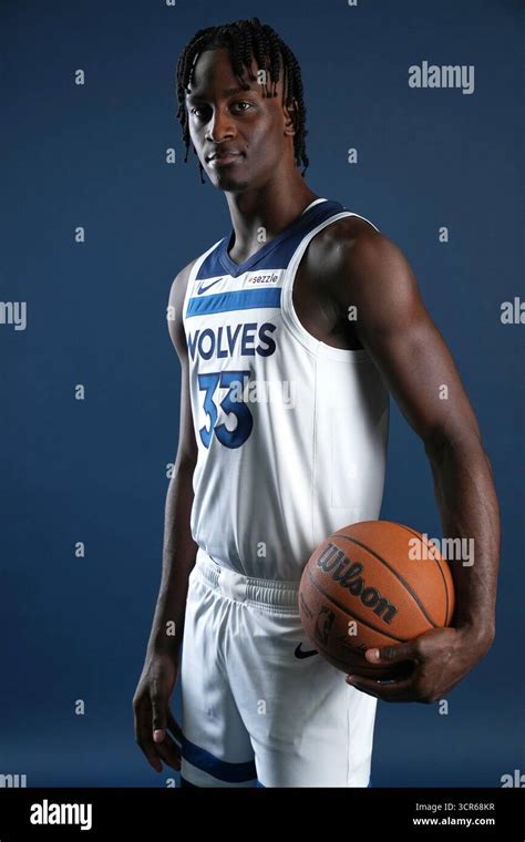 Minnesota Timberwolves Forward Leonard Miller Poses For A Photo During