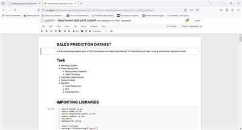 Mohini Goyal On Linkedin Datascience Dataanalyst Salesprediction Machinelearning Learnbay