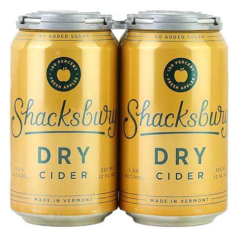 Shacksbury Dry Cider Craftshack Buy Craft Beer Online