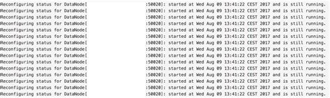 Refresh Data Node Configuration Appears To Be Stuc Cloudera