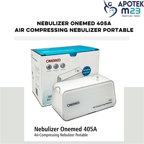 Jual Onemed Air Compresor Nebulizer 405a Shopee Indonesia