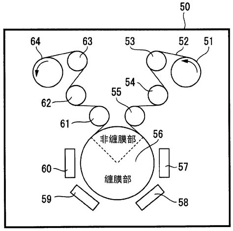 can roll long substrate processing device and method for managing