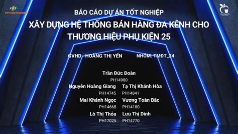 Dự án Tốt Nghiệp Fpt Polytechnic Ngành Digital Marketing