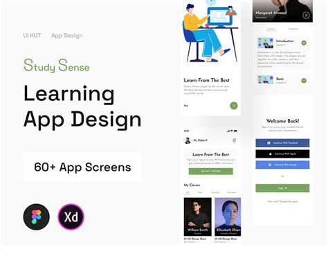 Learning App UI KIT Study Behance Learning App UI KIT Study Behance