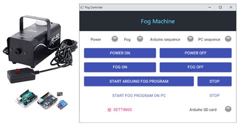 Control A Fog Machine With Arduino Uno And Nwjs React App By Jean