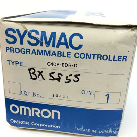 I O Unit C40pedrd Omron C40p Edr D Axxa Motor Control And Automation