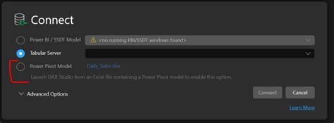 Solved Unable To Conect A Power Pivot Model In Excel To D