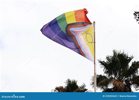Intersex Inclusive Redesign Of The Progress Pride Flag Royalty Free Stock Image Cartoondealer