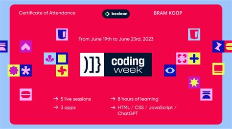 Bram Koop On Linkedin Booleanuk Codingweek Html Css Javascript