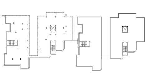 Terrace Floor And Building Column Making Design Dwg File