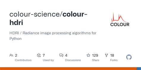 Github Colour Sciencecolour Hdri Hdri Radiance Image Processing Algorithms For Python