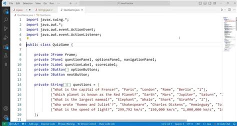 kana biswas on linkedin java programming quizgame gui