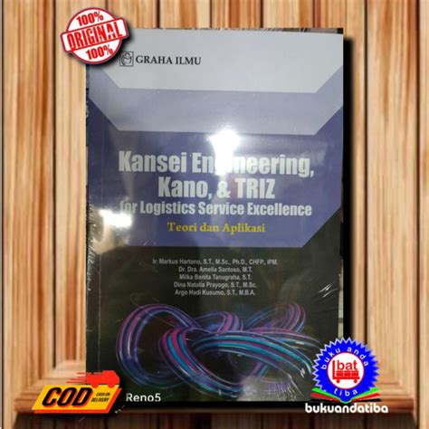 Jual Kanse Engineering Kano Dan Triz For Logistics Service Excellence Shopee Indonesia