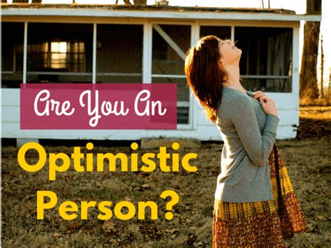 How To Be An Optimistic Person