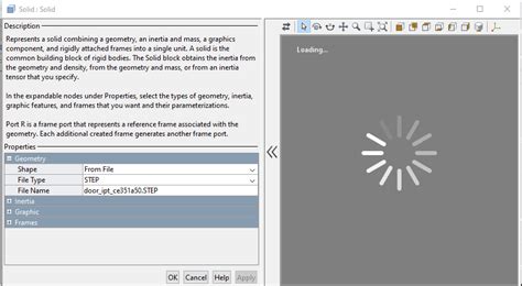 I Exported An Assembly File From Inventor To Simscape Multibody The Parts Are Exported As Step