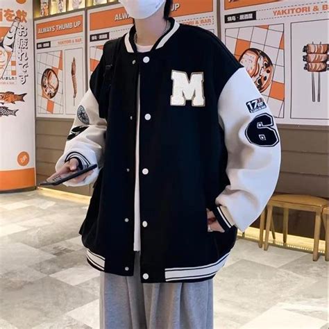 Best 1컬러 남녀공용 야구점퍼 에이블리