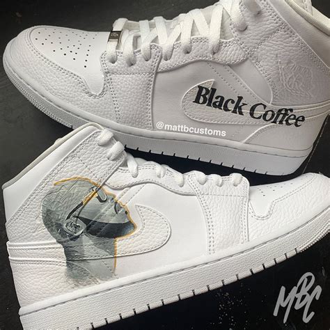 Freestyle Create Your Own Design Custom Nike Jordan 1 Mid Trainers